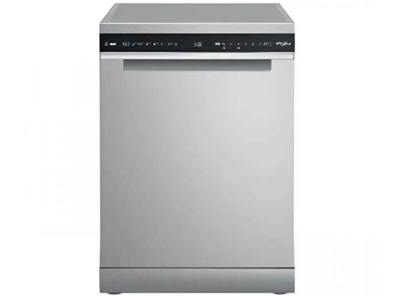 WHIRLPOOL W7F HS51 X Mašina za pranje sudova, 10 kompleta, 60cm, Siva