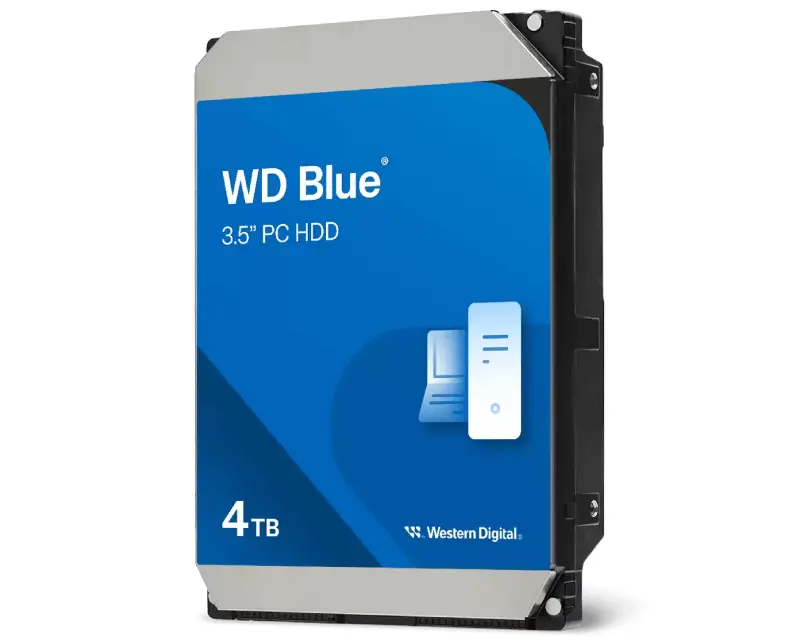 WD 4TB 3.5" SATA III 256MB 5400rpm WD40EZAX Blue hard disk