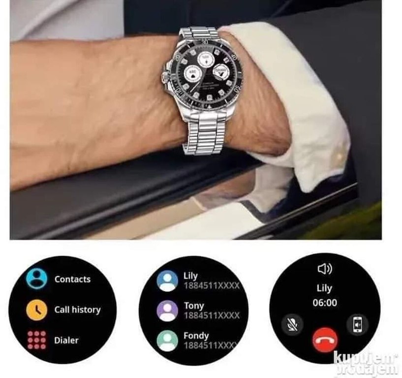 Smart watch, Muški