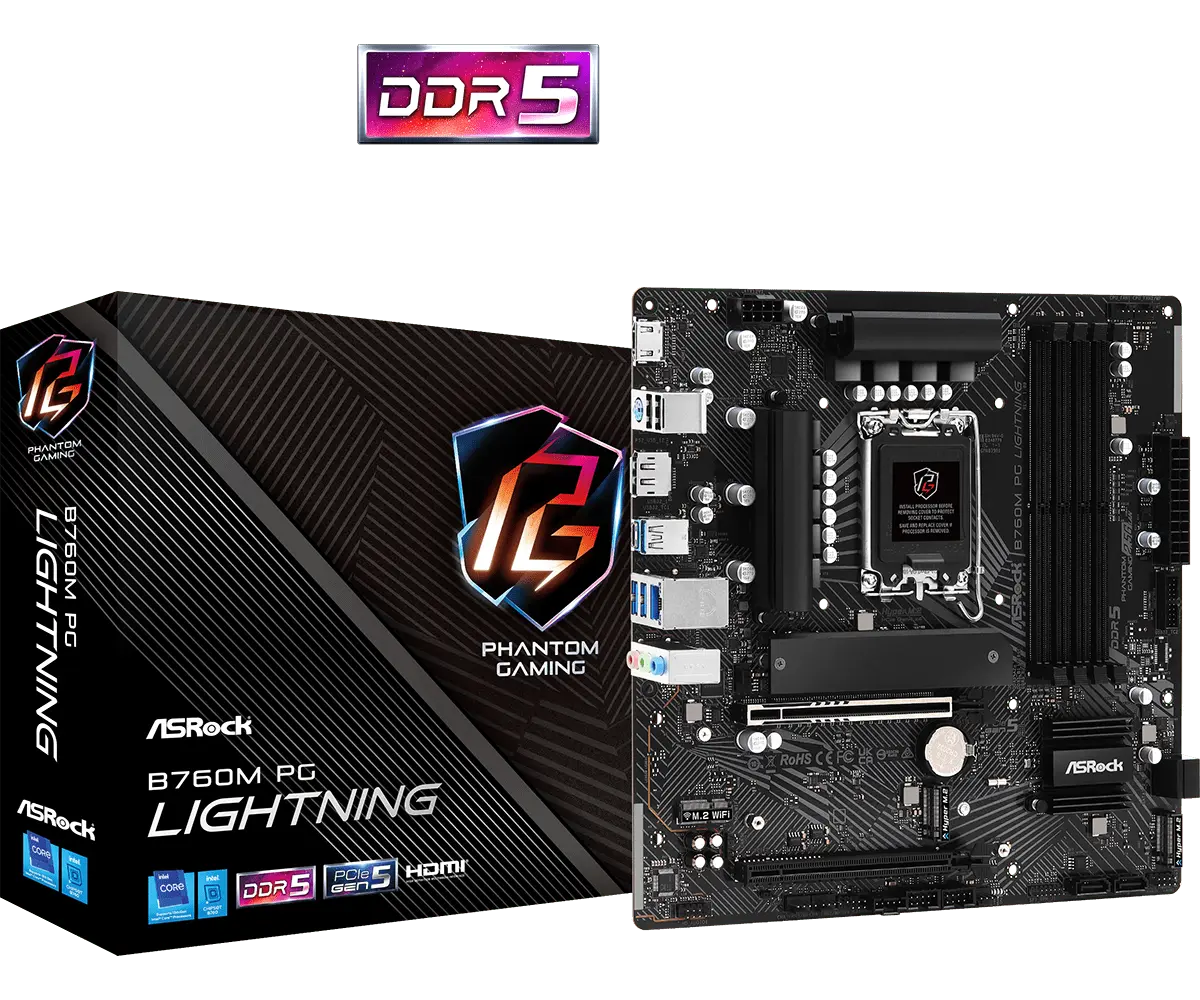 ASRock B760M PG LIGHTNING Matična ploča