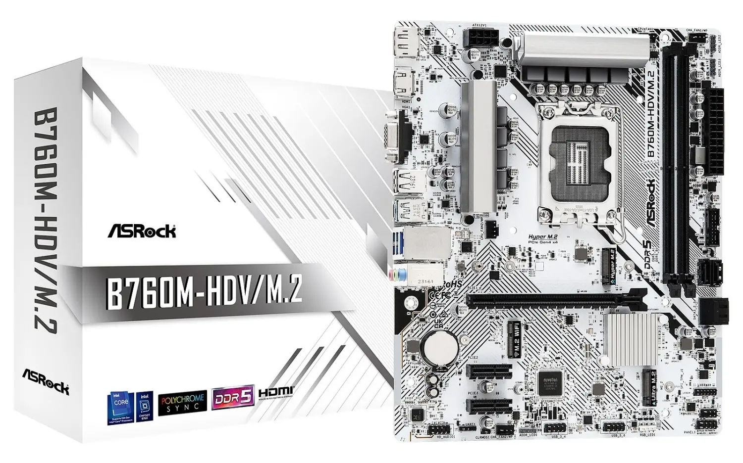 ASRock B760M-HDV/M.2 Matična ploča