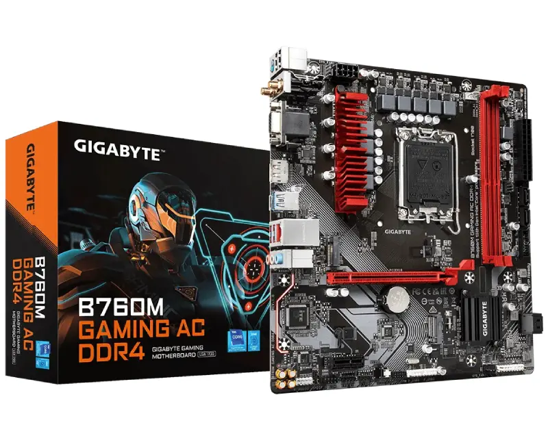 GIGABYTE B760M GAMING AC DDR4 rev. 1.x matična ploča