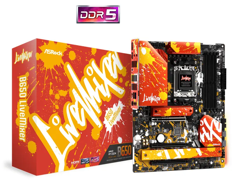 ASROCK B650 LIVEMIXER matična ploča