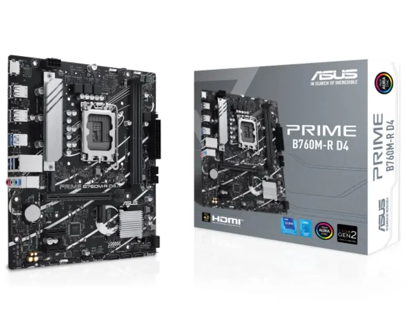 ASUS PRIME B760M-R D4 matična ploča