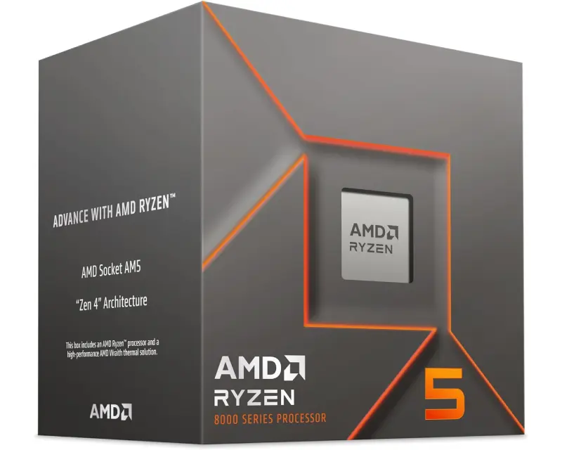 AMD RYZEN 5 8400F AI do 4.7 GHz BOX procesor