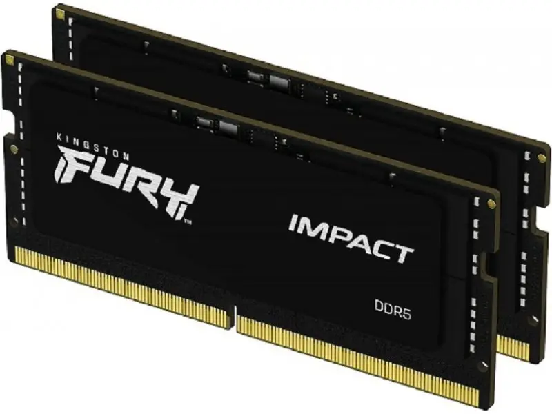 Kingston KF548S38IBK2-32 RAM memorja SODIMM DDR5, 32GB 2x16GB kit, 4800MHz Fury Impact