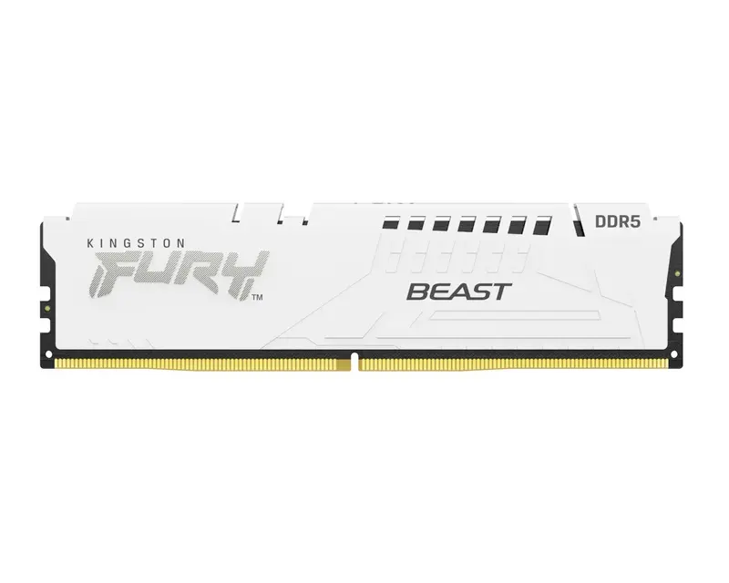 KINGSTON DIMM DDR5 16GB 6800MT/s KF568C34BWE-16 FURY Beast White EXPO