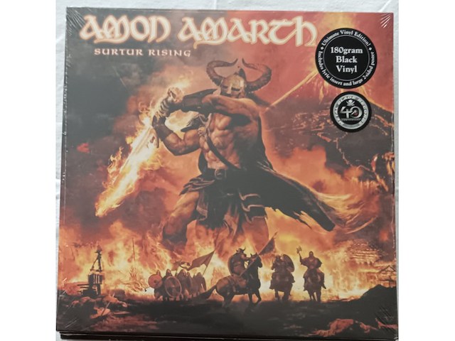 AMON  AMARTH  -  SURTUR  RISING  ( Novo !!! )