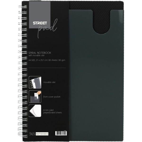 Sveska Notebook-Black A4 SP dikto 672.380