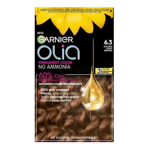 Garnier Olia 6.3 boja za kosu zlatno svetlo smeđa