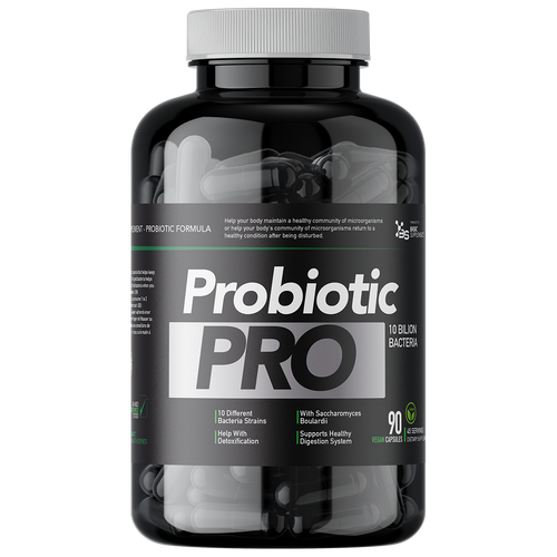 Basic Supplements Gut Balance -Pro-Probiotic / 90 Vegan Capsule