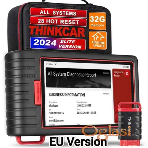 NOVO - Thinkcar ThinkScan Max 2 EU WiFi Bluetooth OBD2