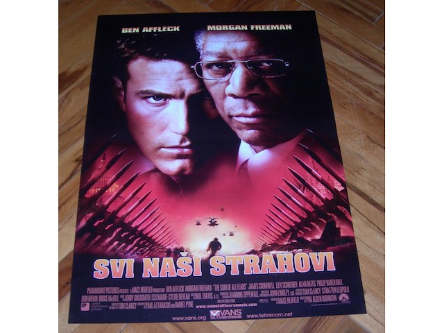 Svi naši strahovi (Ben Affleck) - filmski plakat