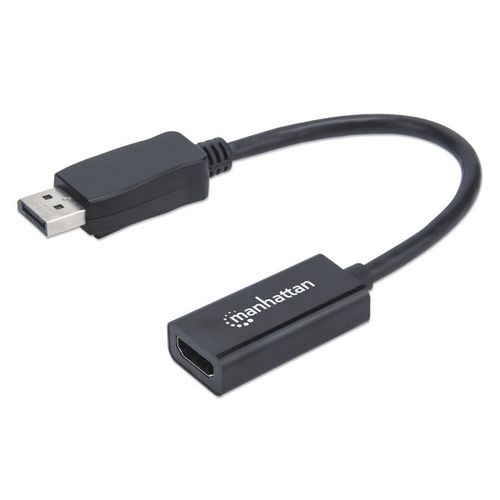 Adapter Manhattan 151634 DisplayPort/M - HDMI/F 1080p Crni