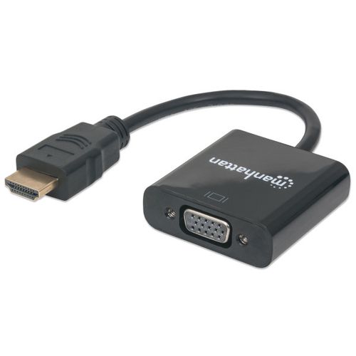 Adapter Manhattan 151467 HDMI/M - VGA/F