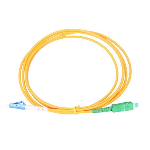 Extralink Patchcord SC/APC-LC/UPC SM G.652D simplex 10.0m