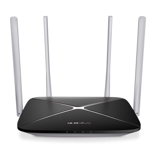 Mercusys AC12 v3,4 x 5dbi, WiFi5 AC1200 Dual Band Wireless Router