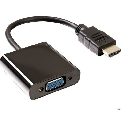 Adapter E-Green HDMI (M) - VGA (F) crni