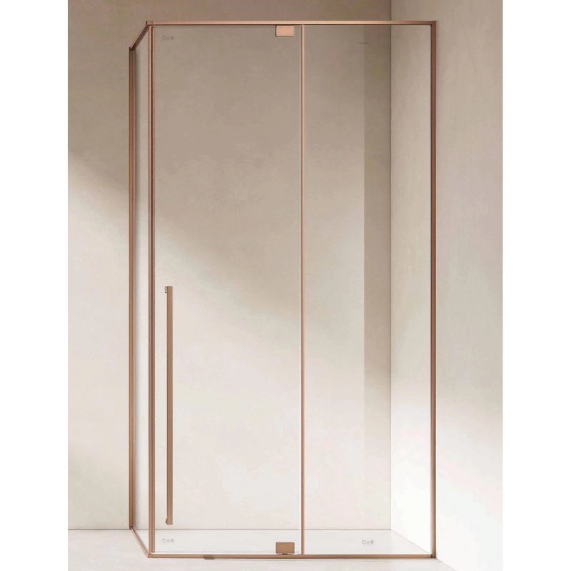 NPQ1231-R Tuš Kabina Rose Gold 90x120x200 desna