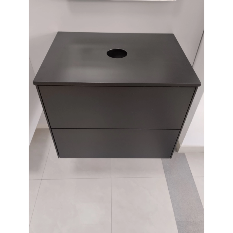 Urban Ormarić za Lavabo Crni 700BX