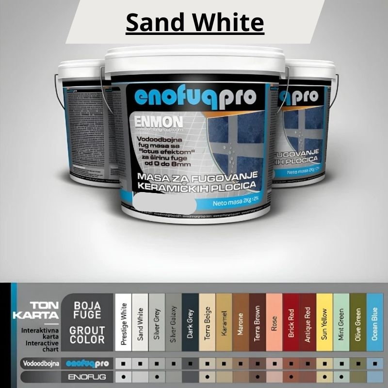 Sand White (2kg) - Enofug Pro