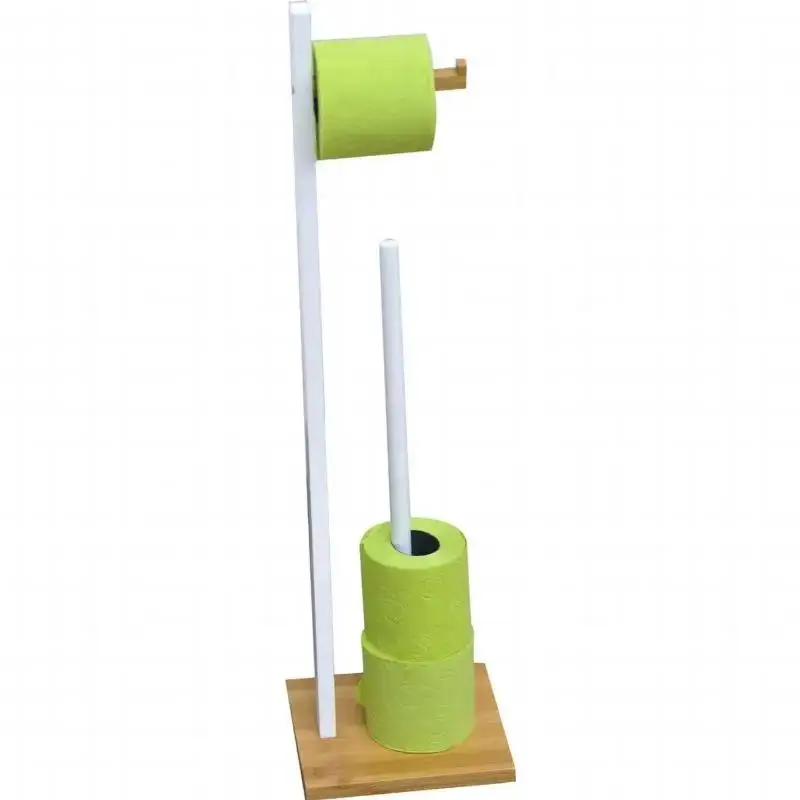 Tendance Držač Toalet Papira i WC Četke MDF Bambus 96107210