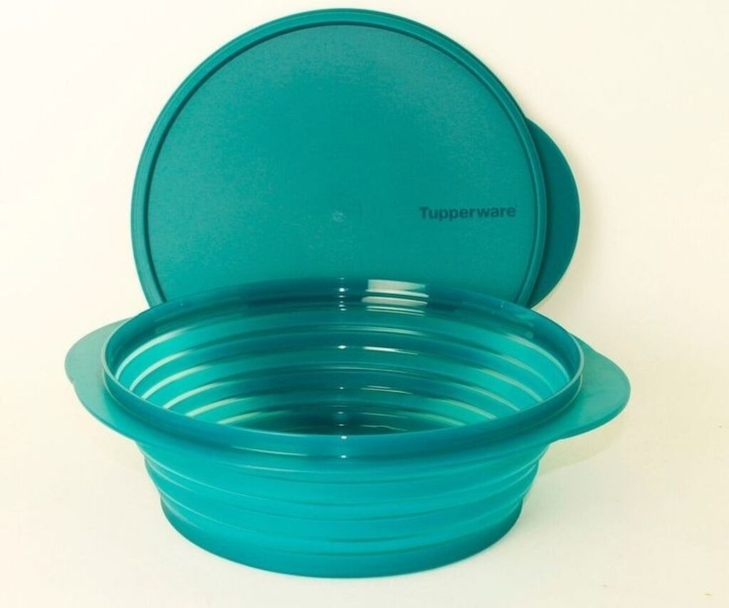 Tupperware sklopiva Minimax činija zapremine 2L. Visinа