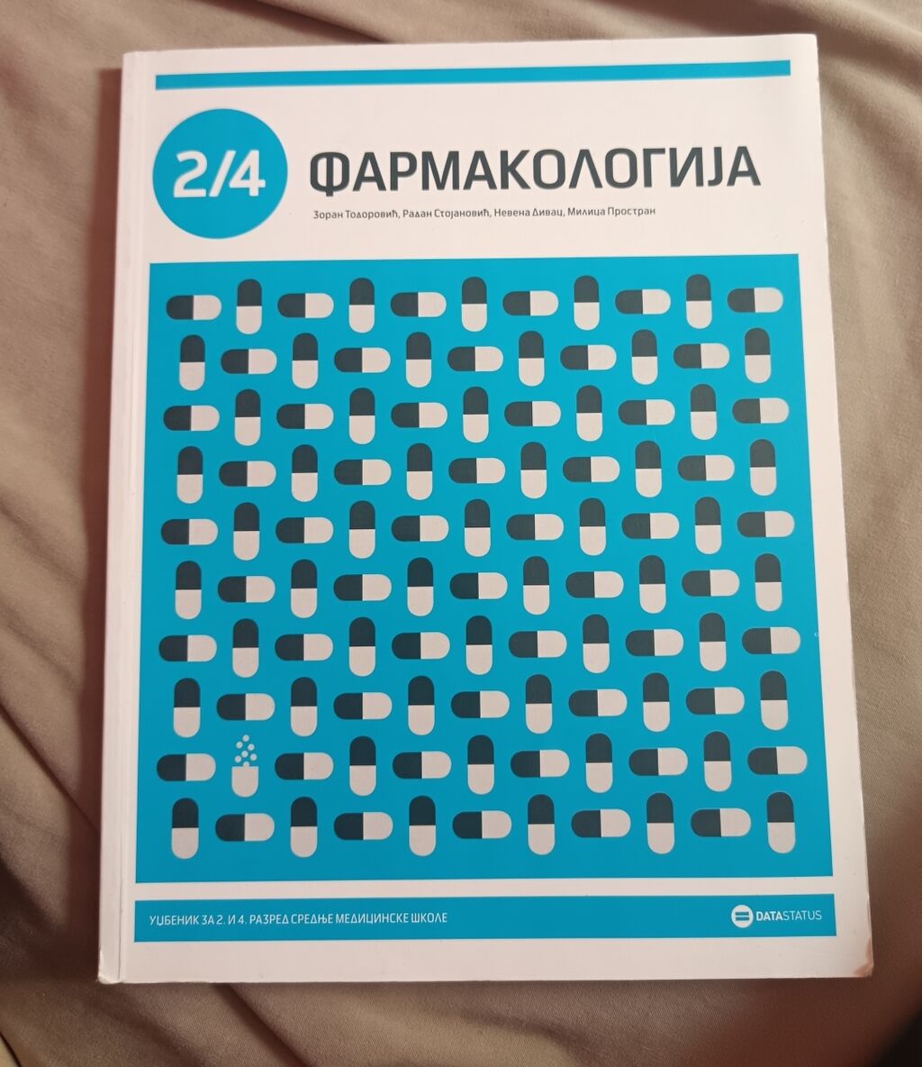 Farmakologija 2/4 Datastatus. Udžbenik za drugi raszrefmedicinske