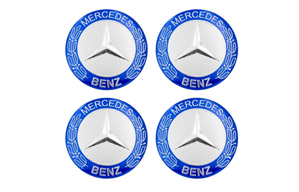 MERCEDES-plastificirane nalepnice za felne-set od 4 komada MERCEDES