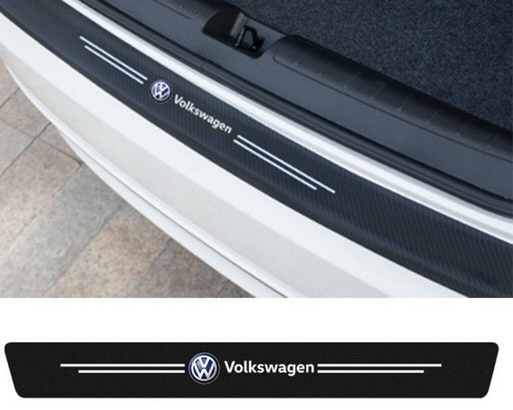 Stiker za branik automobila - karbon VOLKSWAGEN Stiker za zadnji