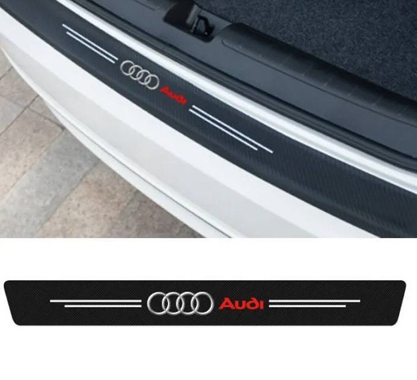 Stiker za branik automobila - karbon AUDI Stiker za zadnji branik