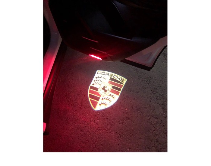 LED Logo projektor za vrata - PORSCHE CAYENNE PORSCHE CAYENNE - LED