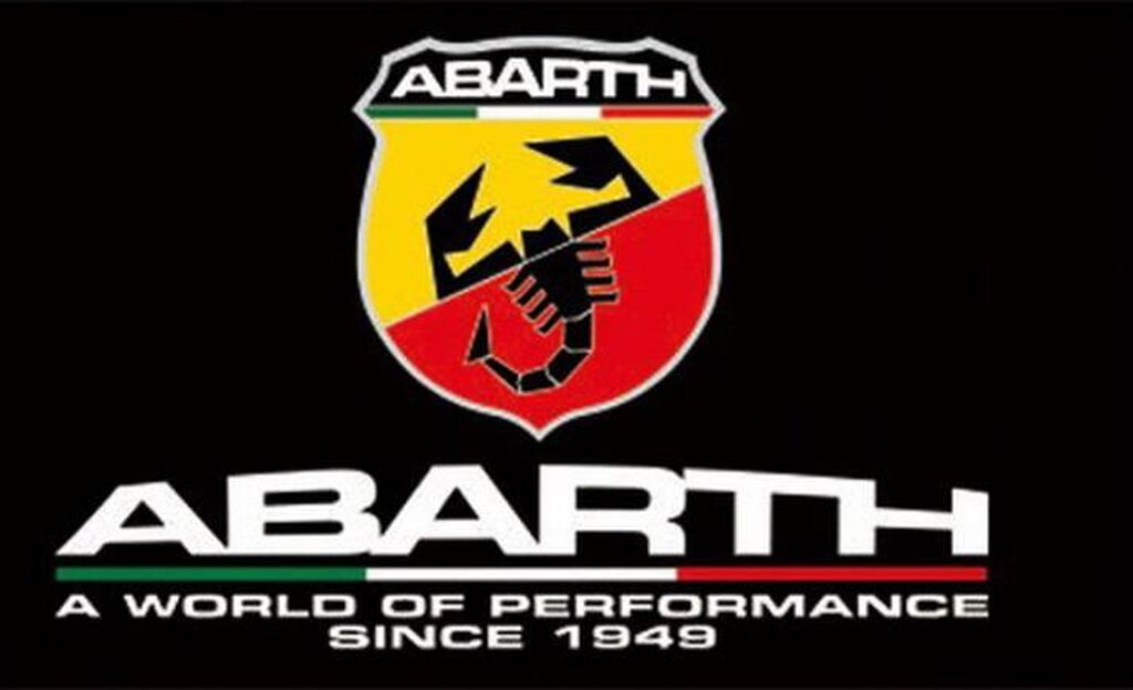 Zastava 150 X 90 cm - ABARTH Zastava dimenzija 150 X 90 cm sa logom