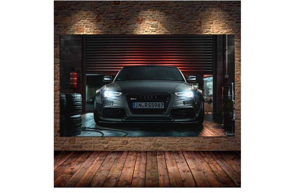 Poster štampan na platnu - AUDI RS5 Poster štampan na platnu veličine