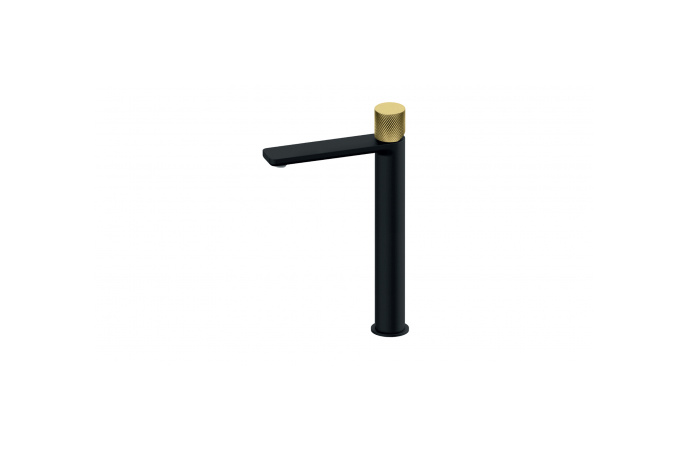 Baterija Rosan S2 black&gold za umivaonik visoka - 230109bg