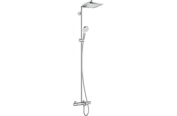 Hansgrohe Crometta E 240 baterija za kadu,termostatska sa usponskim tušem sa ružom 24 cm i ručicom 27298000