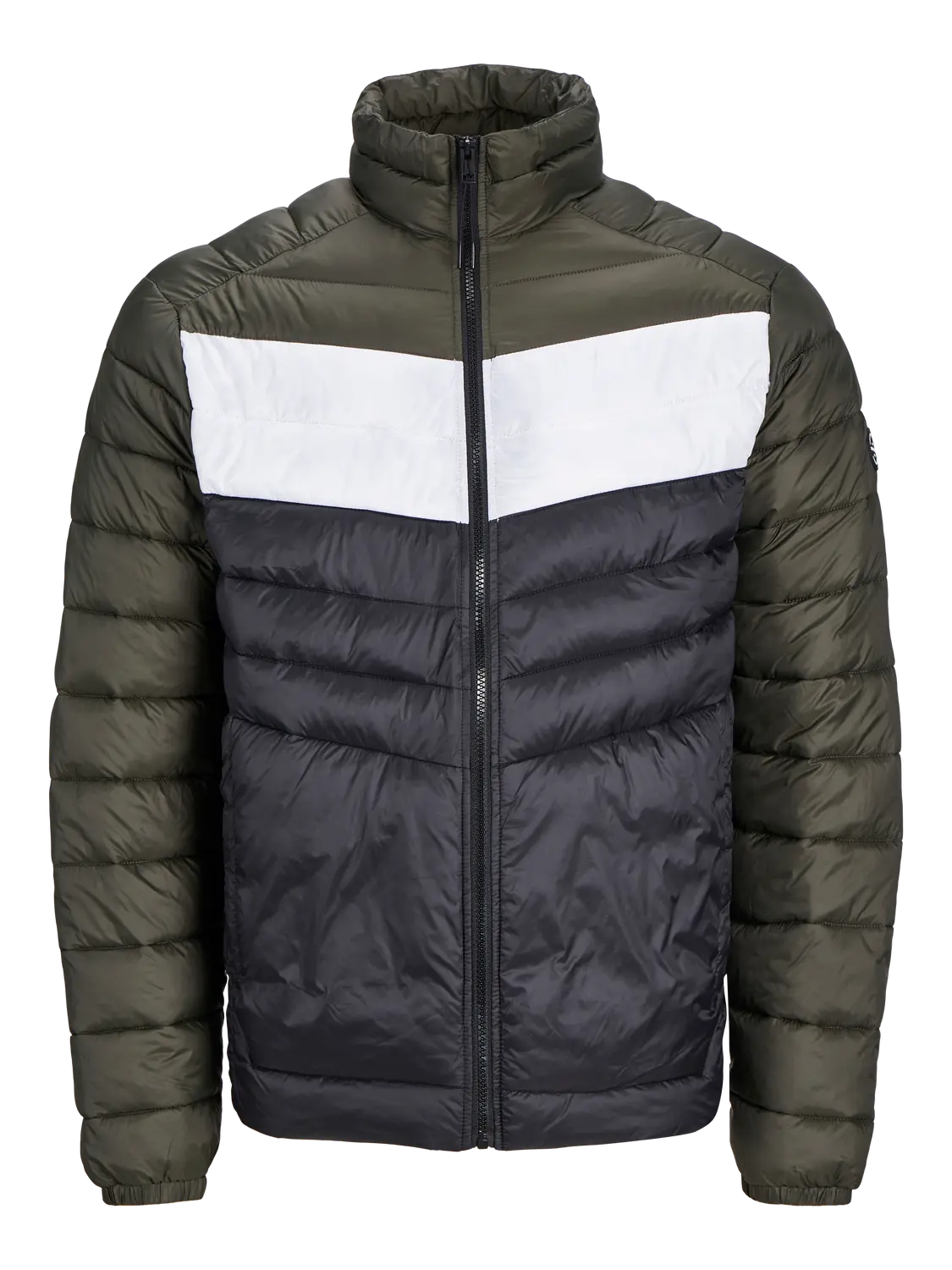 JACK & JONES Muška jakna 12258444, Maslinasto-crna