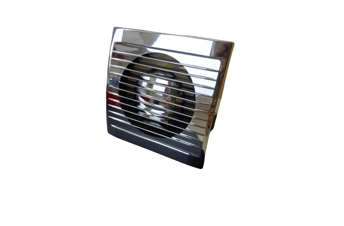 Ventilaror FI-100 sa klapnom-Hrom-Sjaj-V02001/CHR