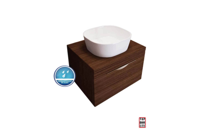 Ormarić za nadgradni lavabo City Lily DP 75(bez umivaonika) 760x460x440mm 6624