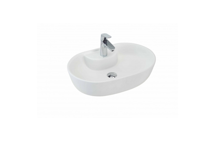 Nadgradni lavabo - Knidos -sa rupom za slavinu- 60cm -600x395|135mm