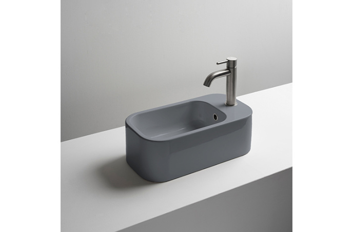 Axa Cosa lavabo 48 mini-Sivi-480X250|160mm-u više varijanti- Desni, Levi i Nadgradni