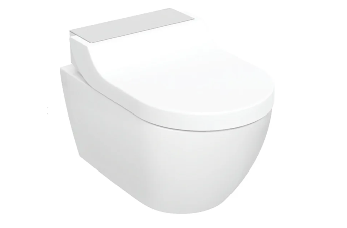 Geberit AquaClean Tuma Comfort tuš WC-konzolni, nerđajući brušeni čelik 146.293.FW.1