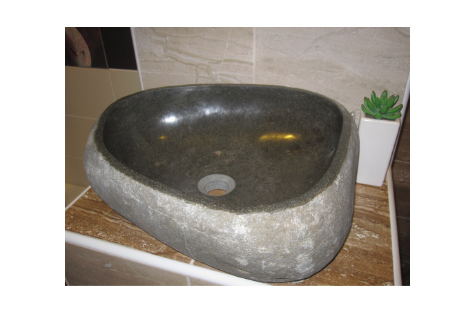 Lavabo nadgradni" RIVER STONE" sivi