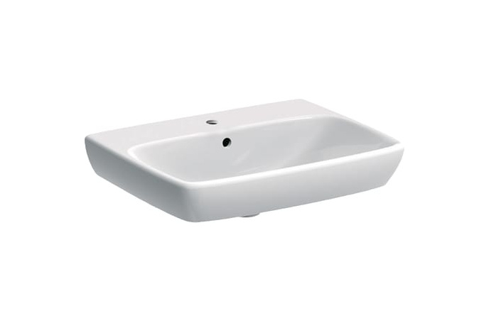 Lavabo 600X460|145mm Selnova Square- Geberit 500.300.01.7(500.300.01.1)