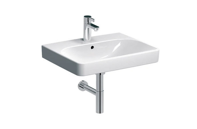 Geberit lavabo Smyle Square 600X480|165mm 500.229.01.1