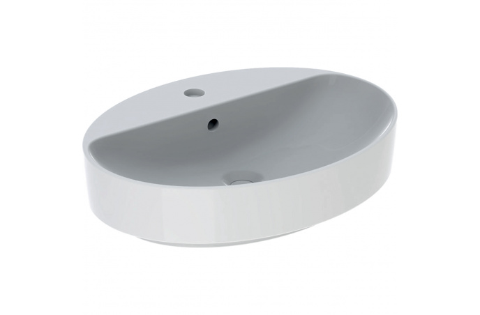 Geberit - Nadgradni Lavabo - Variform ovalni sa prelivom - 600x450|158mm - 500.772.01.2