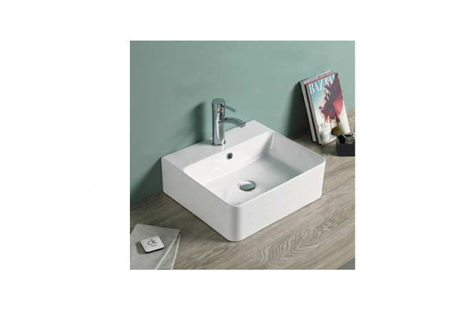 Nadgradni Lavabo - 460x420|160 mm - sa otvorom za slavinu - 7001