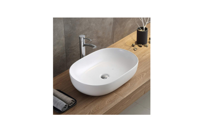 Nadgradni Lavabo - 600x415|135mm - Mat Bela - 7013BM