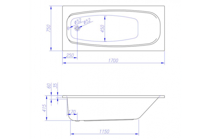 Kolpa San kada NAMSOS - II klasa -170x75 - 928380