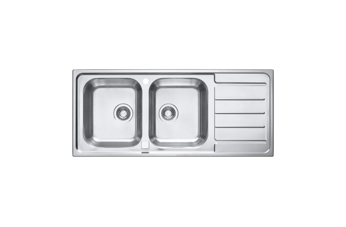 Korito sudopera - Lož Alveus - Line Maxim 100 - Inox - 1160x500|190mm - 1087975